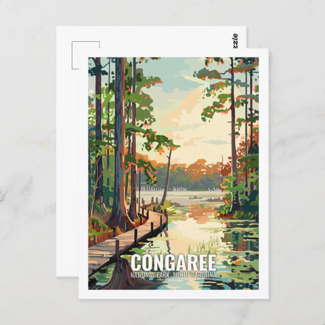 Congaree National Park South Carolina USA Postcard | Zazzle