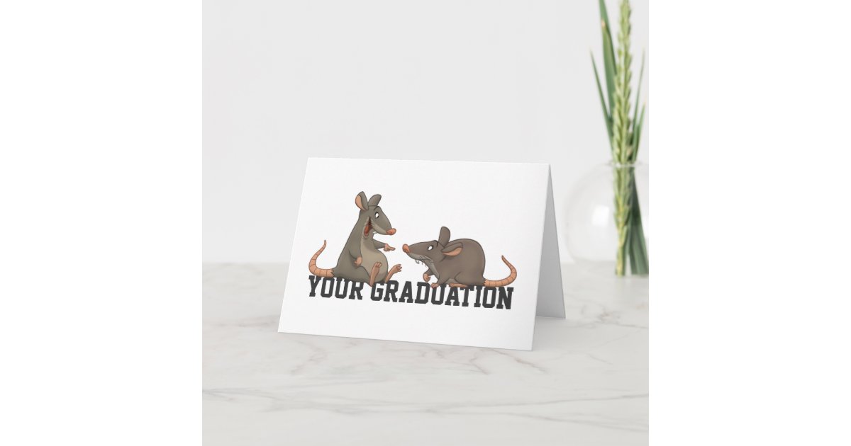 “Congo Rats!” Card | Zazzle