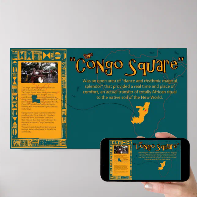 Congo Square Poster | Zazzle