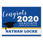 Congrats 2020 Graduate Sign | Zazzle.com