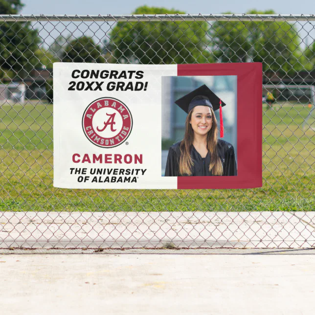 Congrats Alabama Graduate - Photo Banner | Zazzle