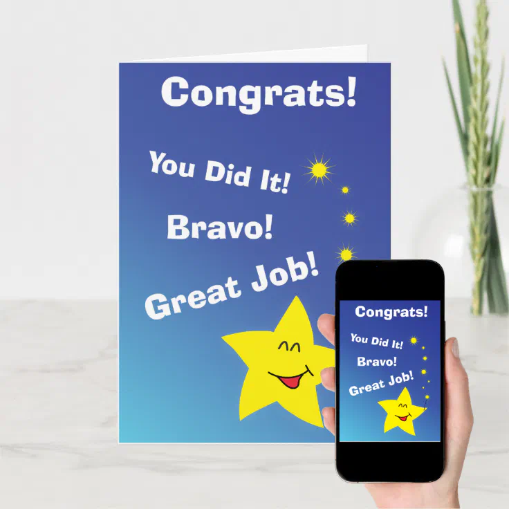 Congrats! Card | Zazzle