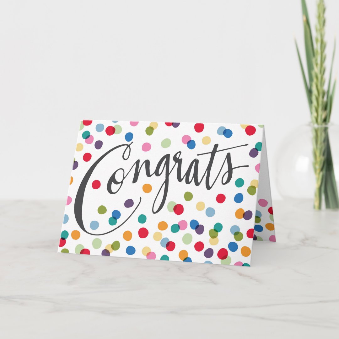 Congrats Card | Zazzle