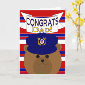 Congrats - Coast Guard - Dad / Father Card | Zazzle
