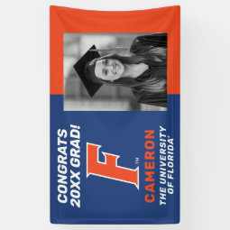 Congrats Florida Gator Graduation - Photo Banner | Zazzle