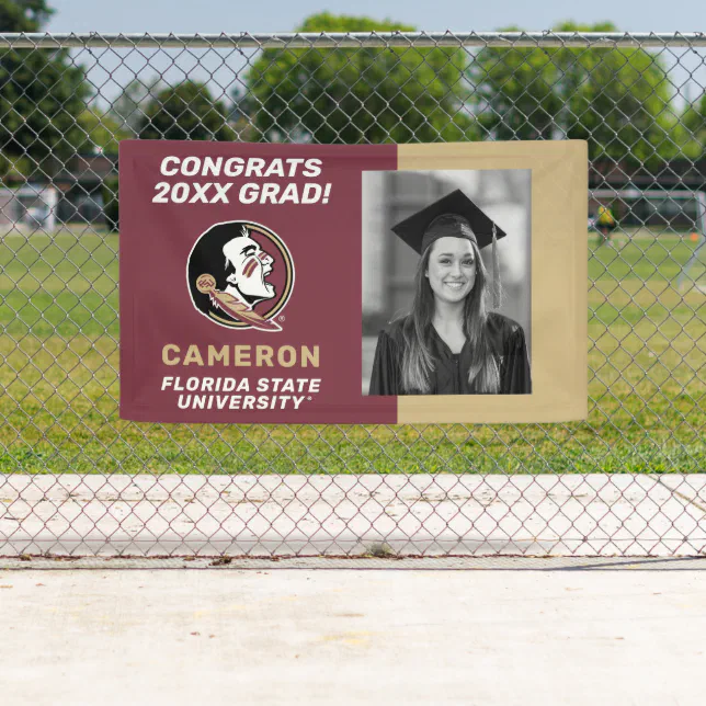 Congrats Florida State University Grad - Photo Banner | Zazzle