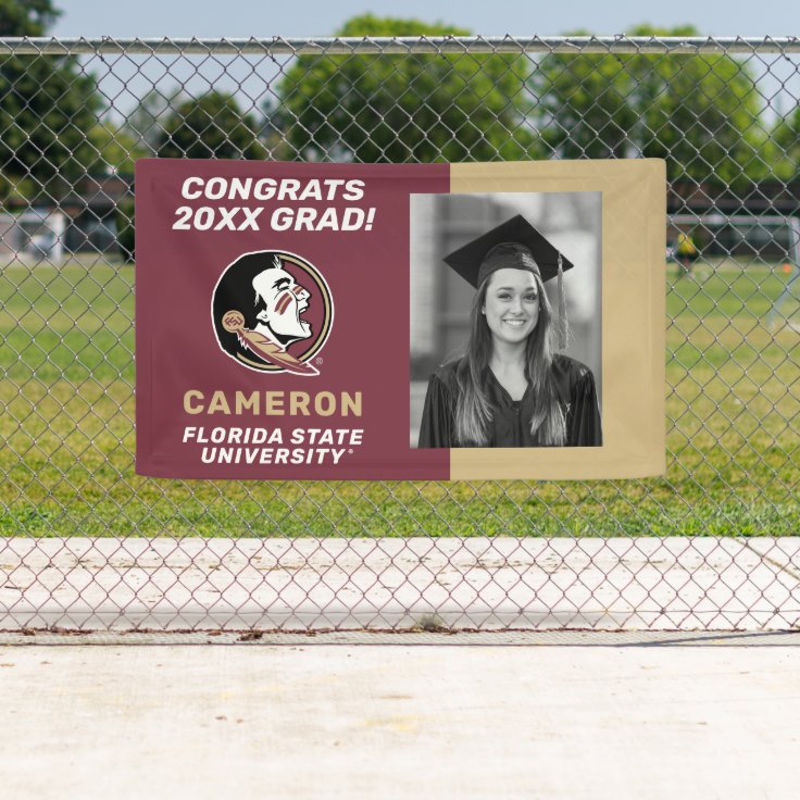 Congrats Florida State University Grad - Photo Banner | Zazzle