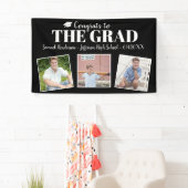 Congrats Grad Custom Photos Name Graduation Sign | Zazzle