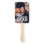 Congrats Grad Modern Simple Preppy Photo Hand Fan | Zazzle