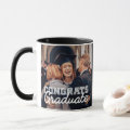 Congrats Graduate Modern Simple Custom Photo Mug | Zazzle