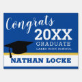 Congrats Graduate Sign | Zazzle