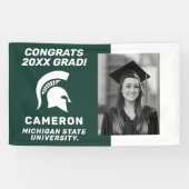 Congrats MSU Michigan State Grad - Photo Banner | Zazzle