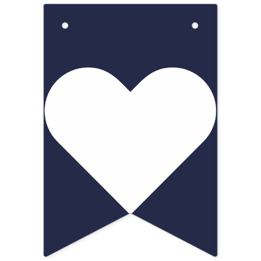 Congrats Navy and White Preppy Bunting Bunting Flags | Zazzle