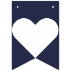 Congrats Navy and White Preppy Bunting Bunting Flags | Zazzle