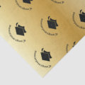 Congrats on Graduation Gold Tissue Paper | Zazzle