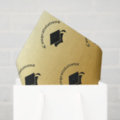 Congrats on Graduation Gold Tissue Paper | Zazzle