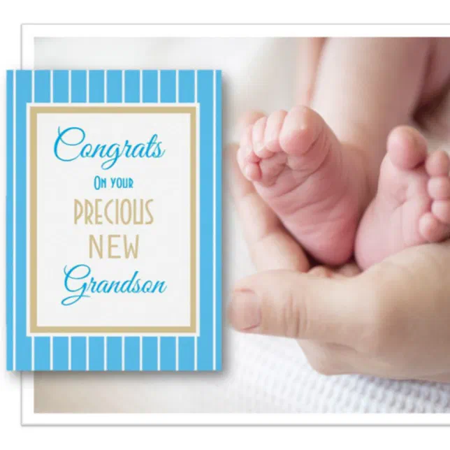 Congrats on New grandson | Zazzle
