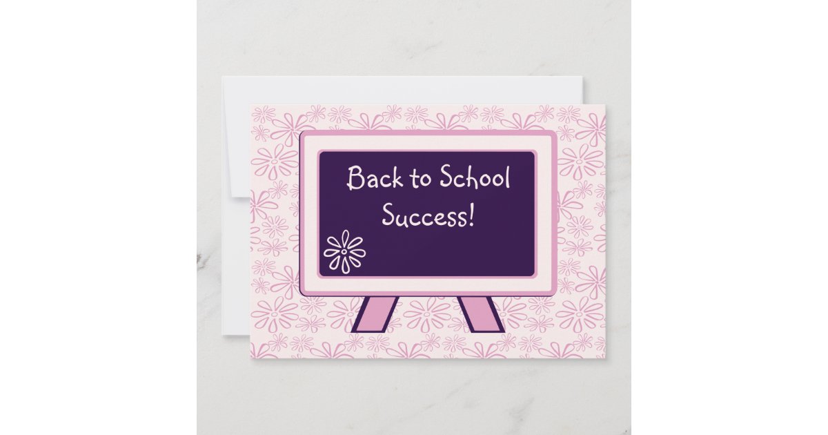 Congrats on Returning Back to School Card | Zazzle