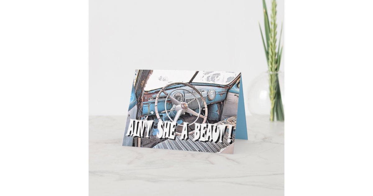 CONGRATS ON THE NEW CAR, Card | Zazzle