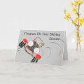 Congrats On Your Driving License Card | Zazzle
