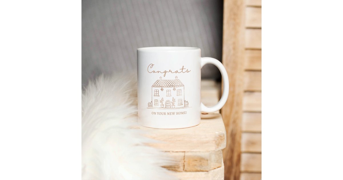 Congrats On Your New Home Mug | Zazzle