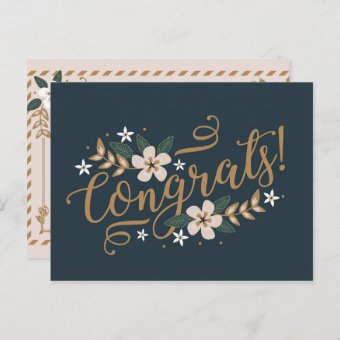Congrats Postcard | Zazzle