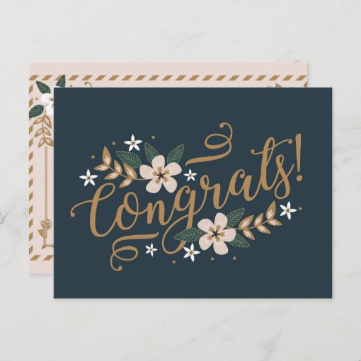Congrats Postcard | Zazzle