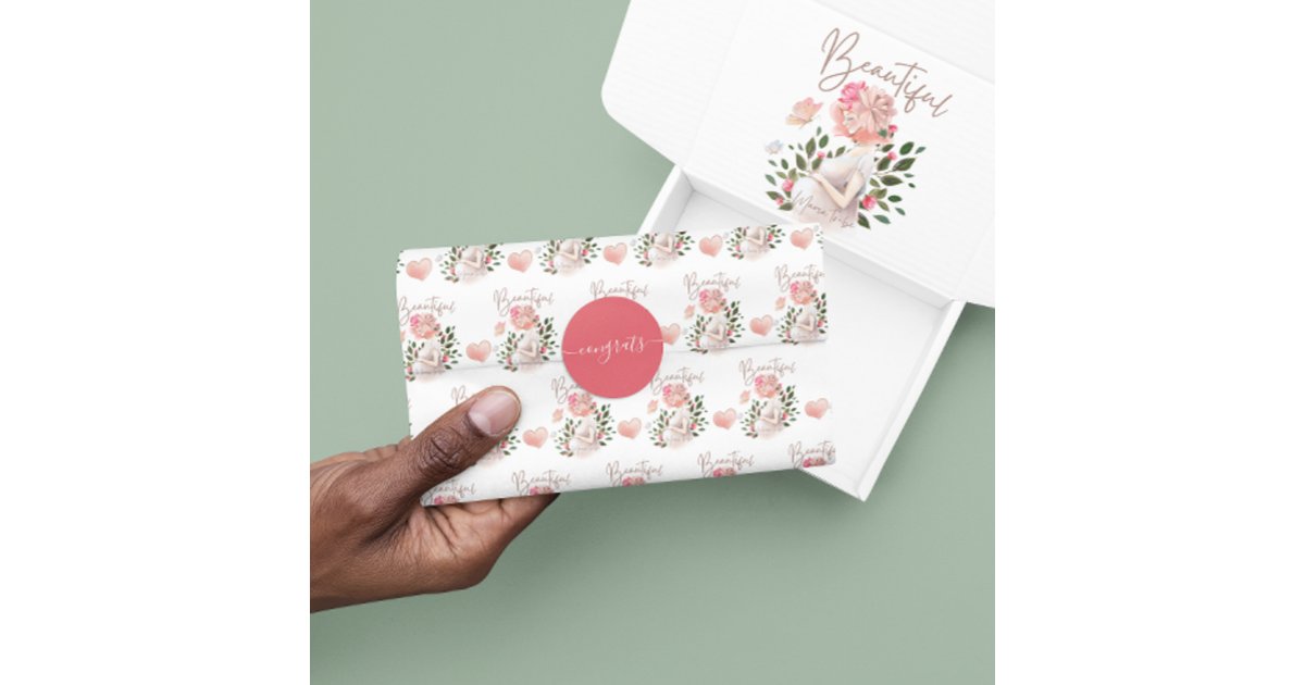 Congrats Sticker | Zazzle