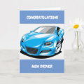 CONGRATS TO THE **NEW DRIVER** CARD | Zazzle