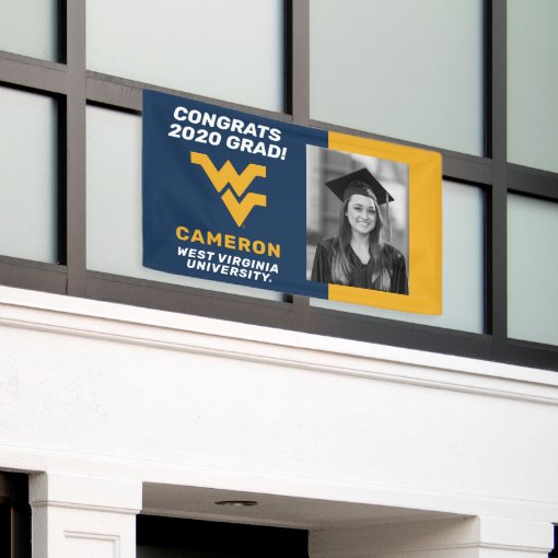 Congrats WVU Grad - Photo Banner | Zazzle
