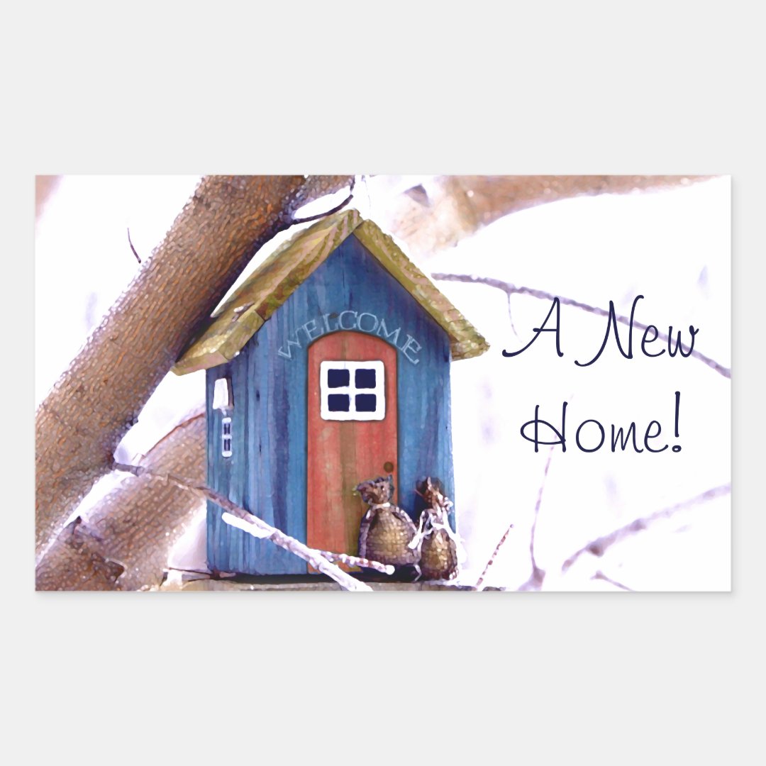 Congratulation New House Stickers | Zazzle