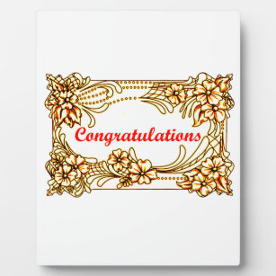 Congratulations Photo Plaques | Zazzle