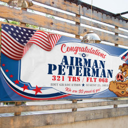 Congratulations 321 Warthogs Air Force Graduation Banner | Zazzle