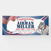 Congratulations 326 Bulldog AirForce Graduation Banner | Zazzle