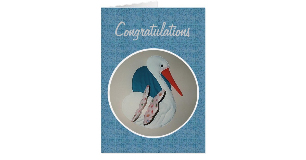 Congratulations Baby Boy Card | Zazzle