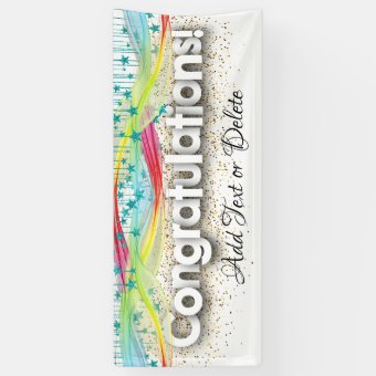 Congratulations Banner | Zazzle