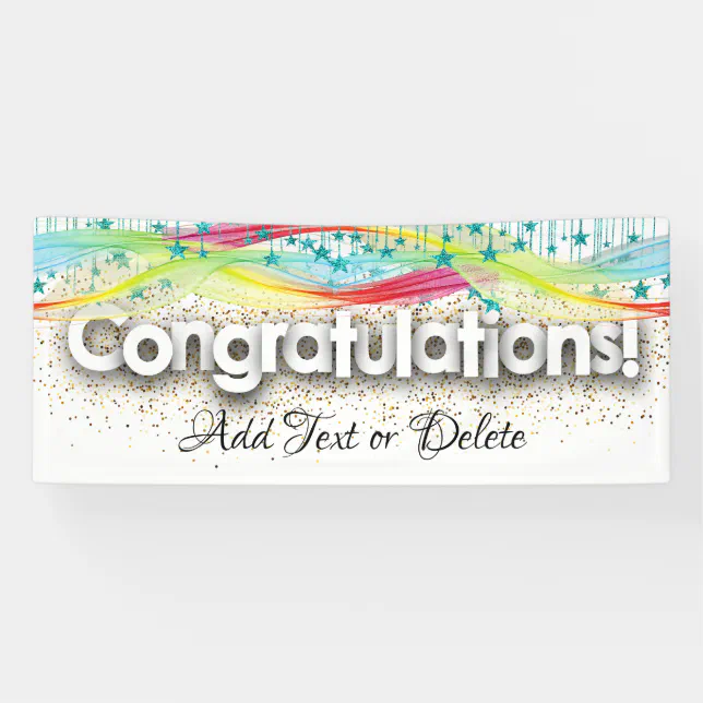 Congratulations Banner | Zazzle