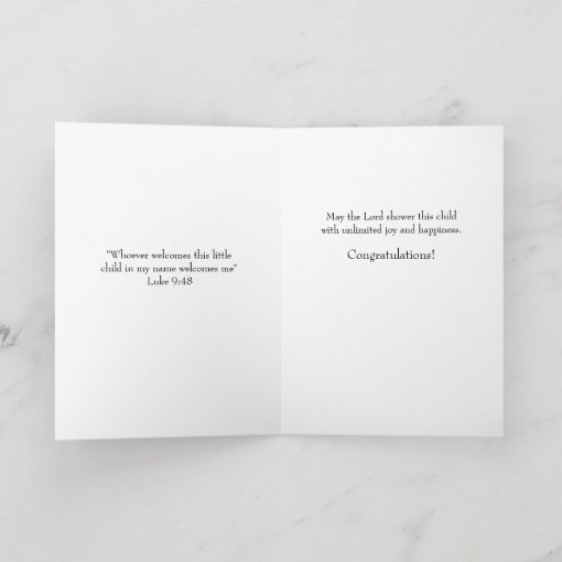 Congratulations Baptism Card | Zazzle