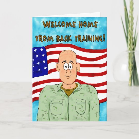 Congratulations Basic Training Paper Greeting Card | Zazzle.com