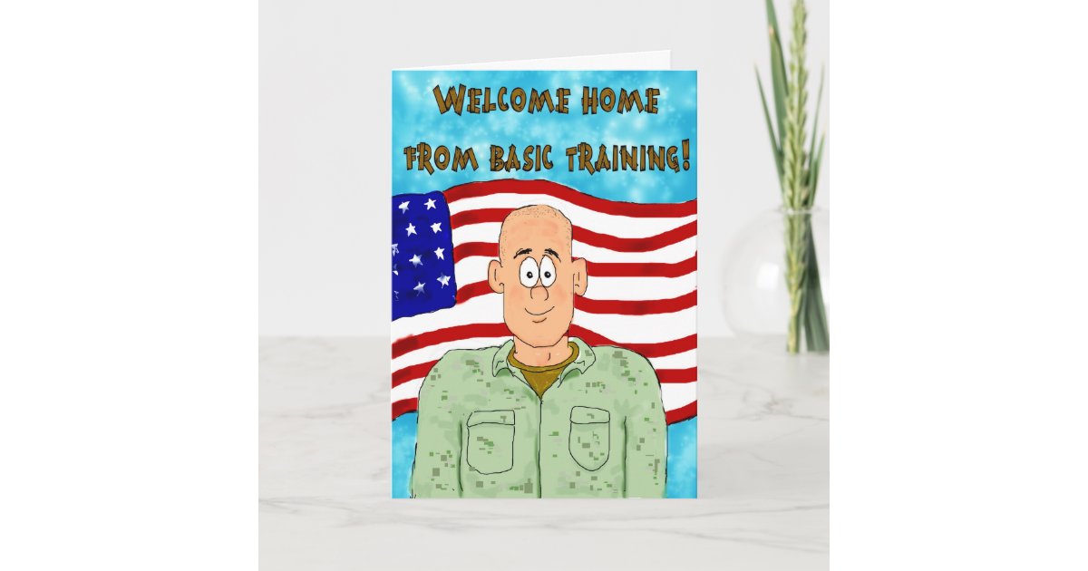 Congratulations Basic Training Paper Greeting Card | Zazzle