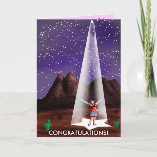 CONGRATULATIONS! CARD | Zazzle.com