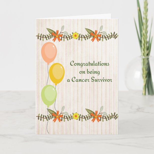 Cancer Congratulations Cards | Zazzle