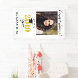 Congratulations Class of 2019 Graduate Photo Banner | Zazzle