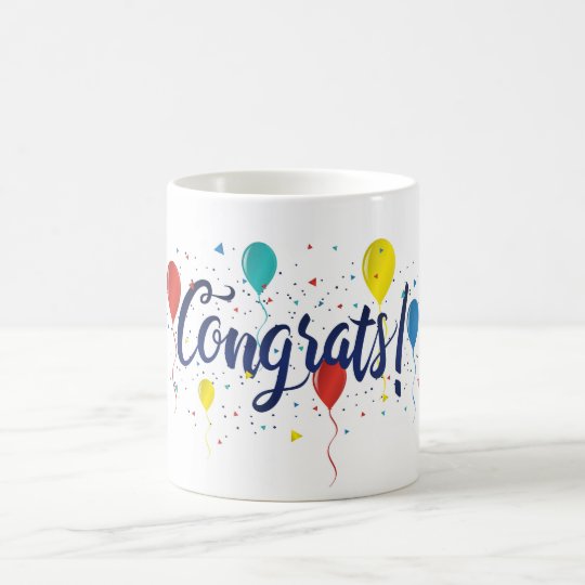 Congratulations Coffee Mug | Zazzle.com