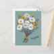 CONGRATULATIONS Daisy Bouquet Floral Cute Custom Postcard | Zazzle