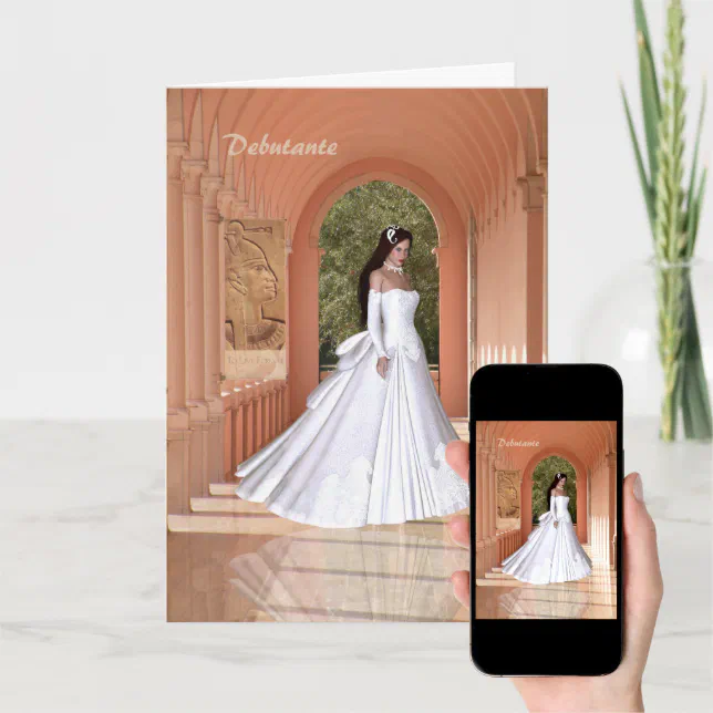 Congratulations Debutante Card | Zazzle