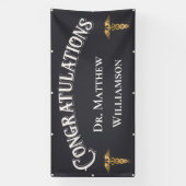 Congratulations Doctor Medical Graduation Banner | Zazzle