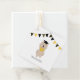 Congratulations Doodle Dog Graduation Cap Favor Tags | Zazzle