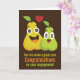 Congratulations Engagement Great Pear Humor Card | Zazzle
