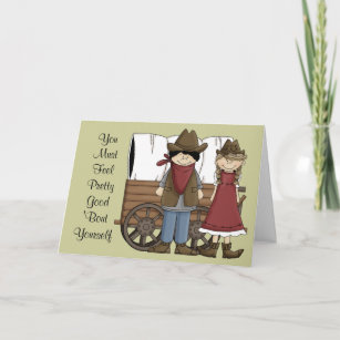 Cowboy Western Congratulations Cards | Zazzle